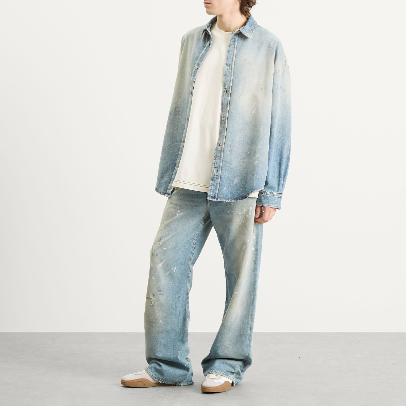 ACNE STUDIOS setar u trafalgar denim shirt